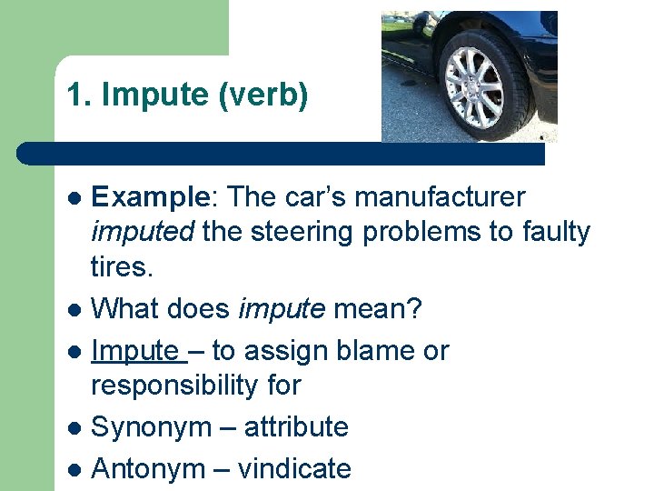 VOCABULARY 17 PUT NOTA RATIO SCI CRIMIN CULP