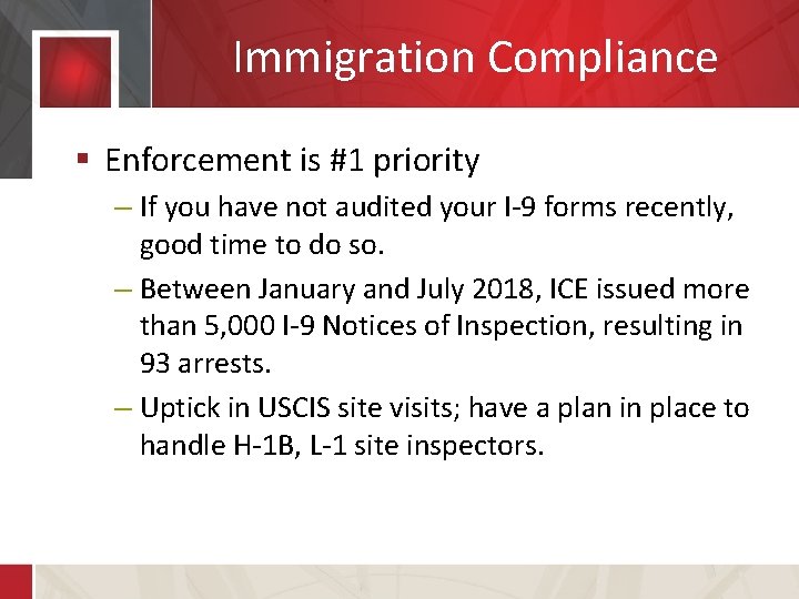Business Immigration Updates and Strategies Presented by Raazia