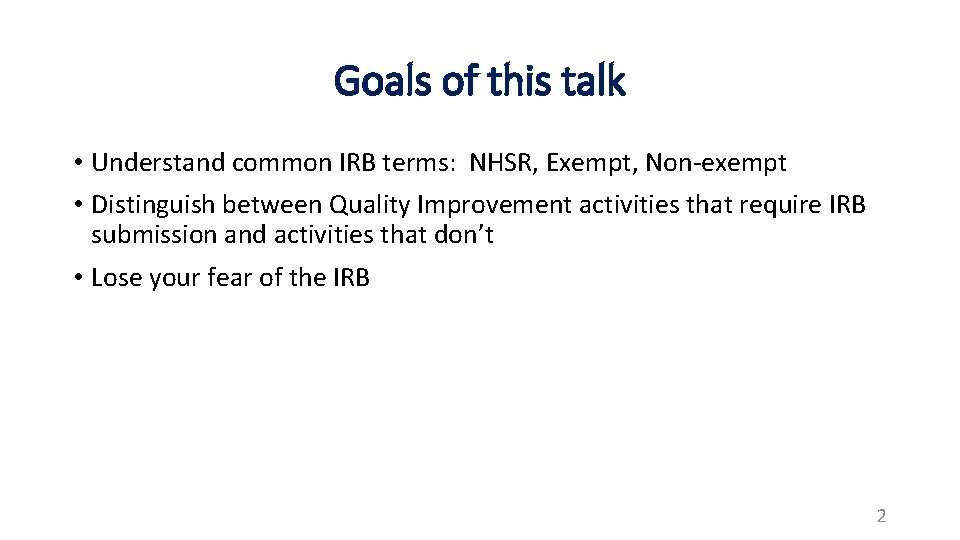 Best Practices for Submitting Implementation and Improvement Protocols