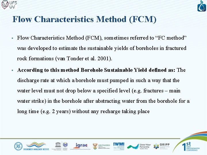 On the Methods to Determine Borehole Sustainable Yield