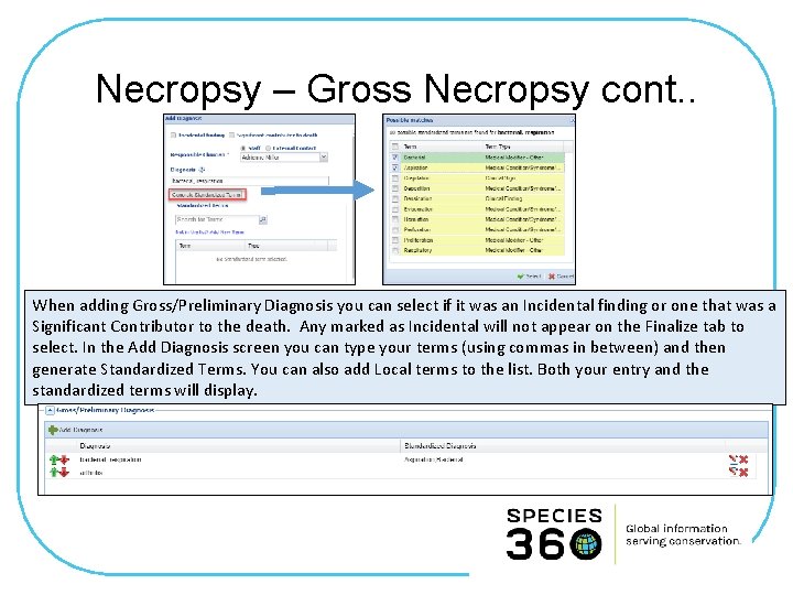 2009 Necropsy and Biopsy In ZIMS ZIMS Updates