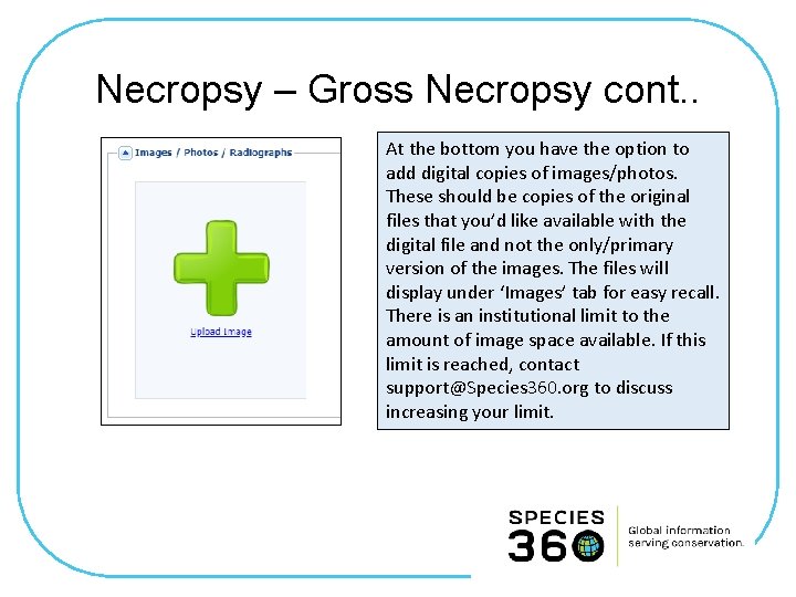 2009 Necropsy and Biopsy In ZIMS ZIMS Updates