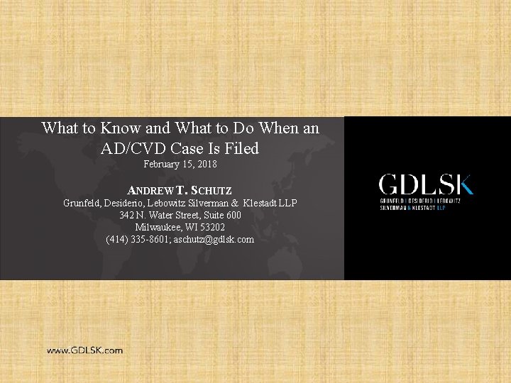 What to Know and What to Do When