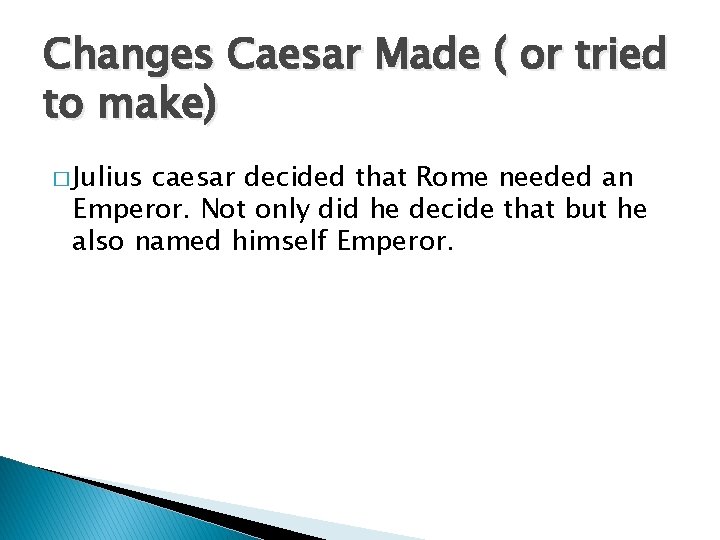 Julius Caesar By Yasheka Bethany and Delilah Structure