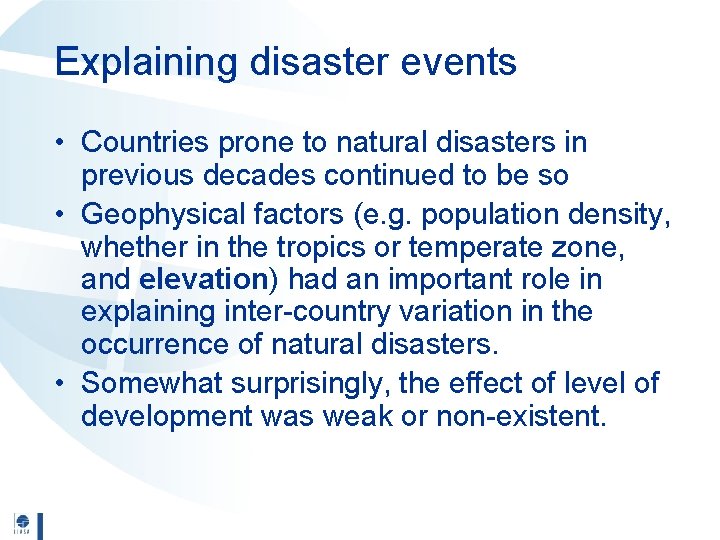 Have natural disasters become deadlier Review by Joanne