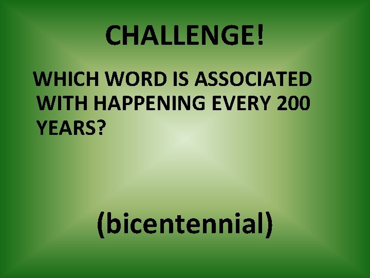 CLASSICAL ROOTS LESSON 2 NUMBERS ROOTS TRI THREE