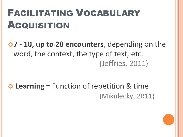 Addressing the Vocabulary Gap with the GSL and
