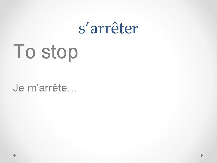 Chpitre 12 Structure Les verbes rflechis Franais II