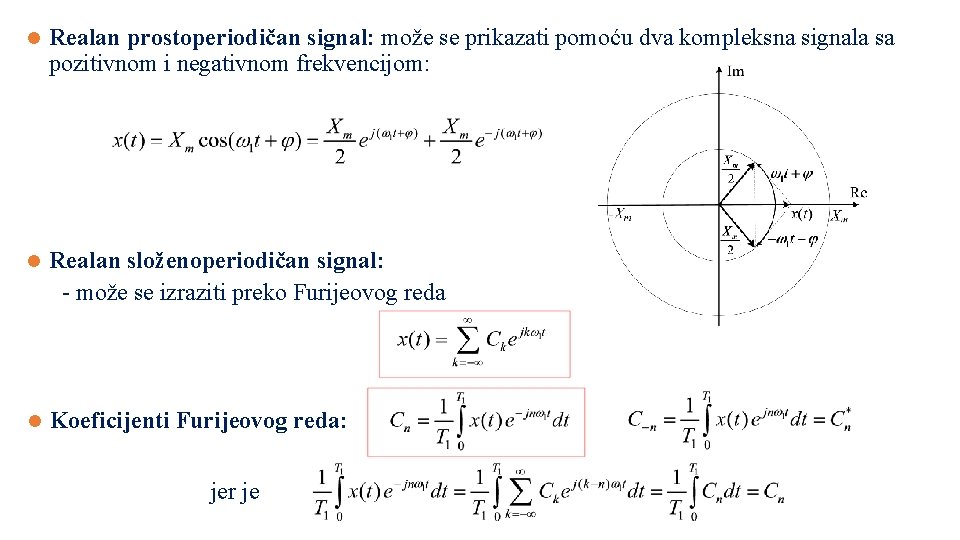 IV Teorijska analiza viih harmonika Vii harmonici komponente