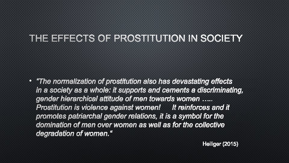 PROSTITUTION FROM A GENDERED LENS ROMINA LOPEZ ADDRESSING