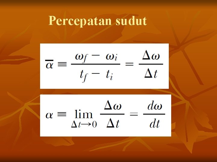 Gerak Rotasi dan Hukum Gravitasi Minggu 7 Tim