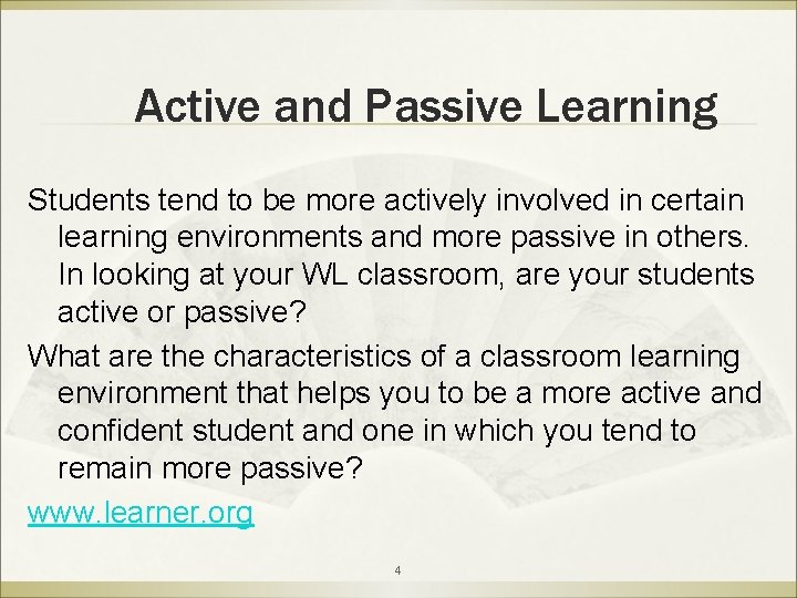 Taiwan Teacher Professional Development Series Advancing Oral Proficiency