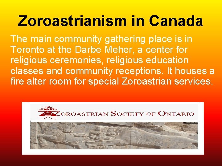 Zoroastrianism Cultural Impact and Modern Practices Historical Contribution