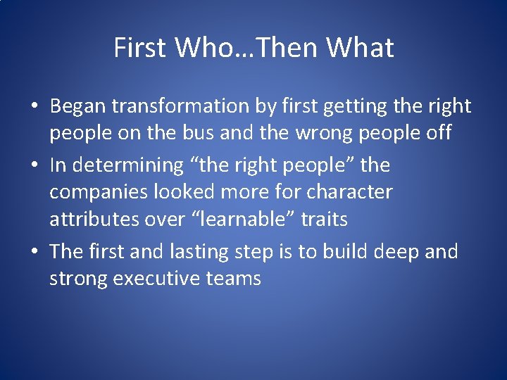 The Boneyard Babak Bakhtiar Good To Great By