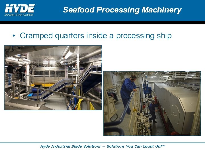 Fresh Seafood Processing Blade Training Module Hyde Industrial