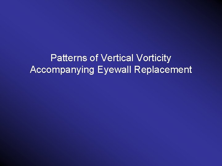 Vorticity Structures Accompanying Eyewall Replacement in Hurricane Rita