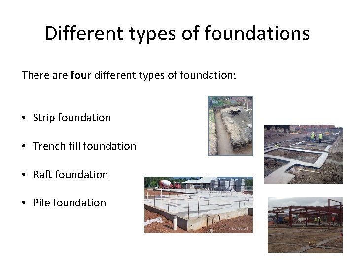 Foundations Foundations What is the functions of a