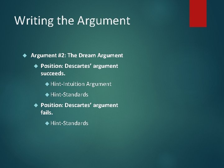 Modern Philosophy PAPER The Paper Reading Descartes First