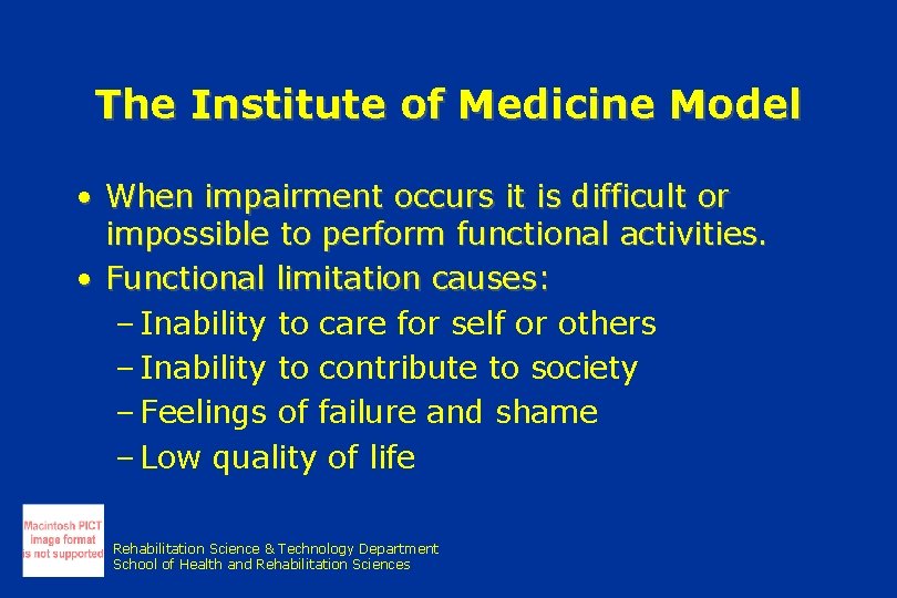A Model for Developing and Prescribing Assistive Technology
