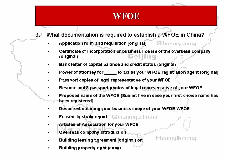 Doing Business In China After Its Entry Into