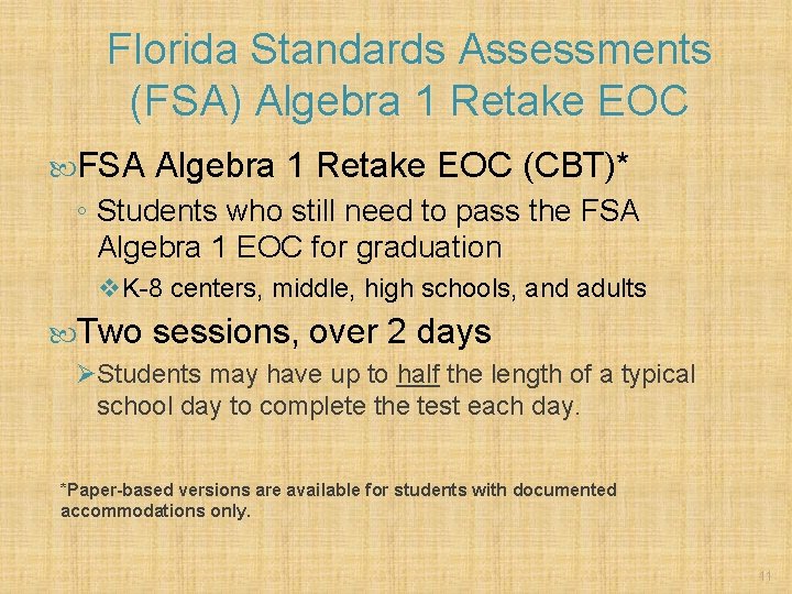 Monitor Training Spring 2017 Assessments Purpose of Monitoring