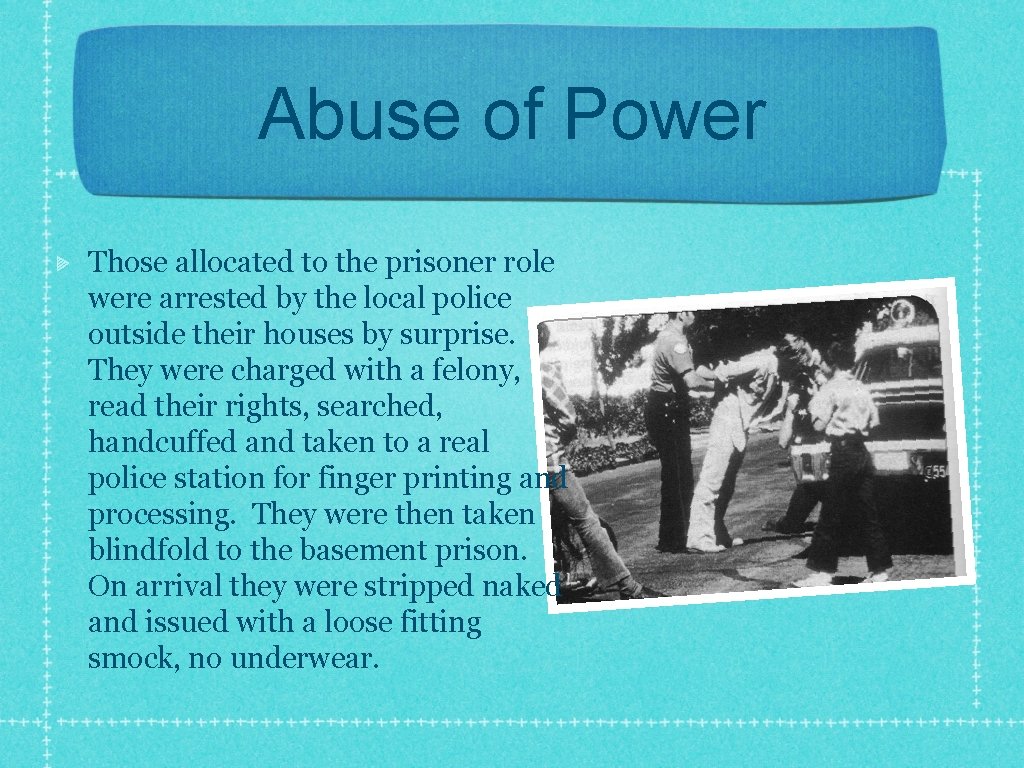 Conformity Abuse of Power Philip Zimbardo Stanford Prison