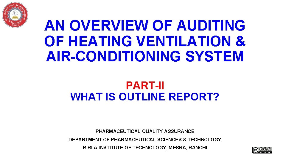 AN OVERVIEW OF AUDITING OF HEATING VENTILATION AIRCONDITIONING