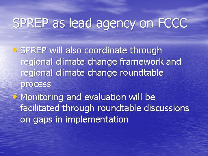 A Pacific Regional Perspective on Capacity Building for