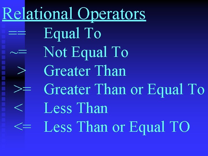 Chapter 8 Branching Statements and Program Design Control