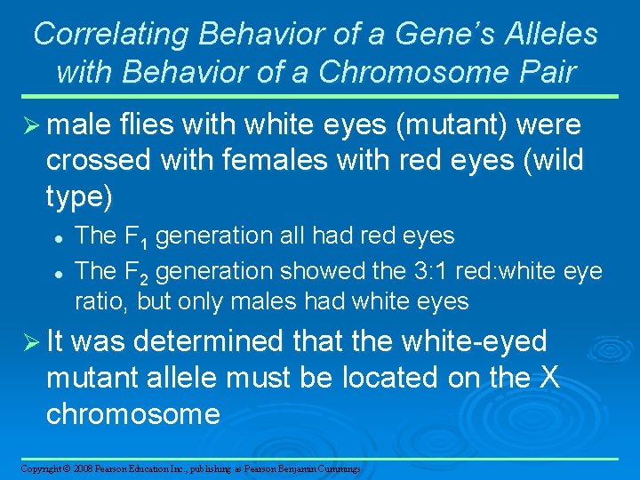 Chapter 15 The Chromosomal Basis of Inheritance Fig