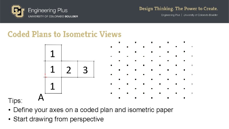 Workshop 2 Isometric Drawings Coded Plans Depicting a