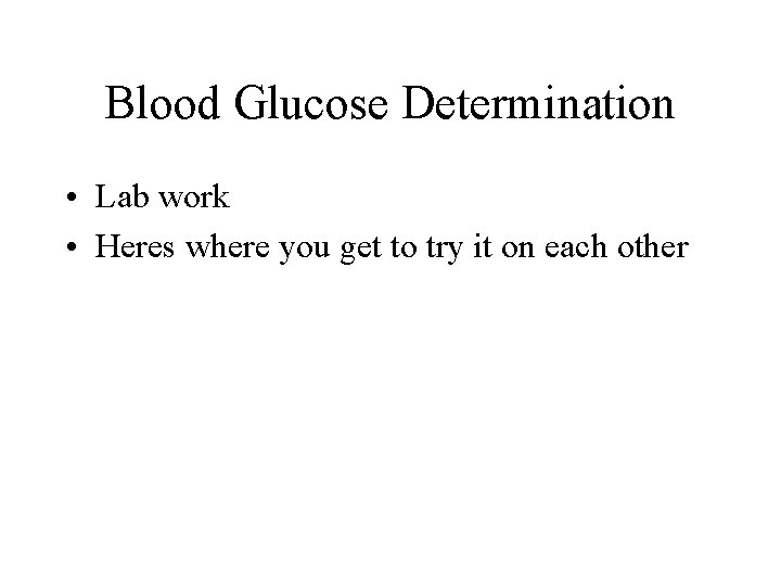 Advanced Paramedic Skills Blood Glucose Determination Glucometers How