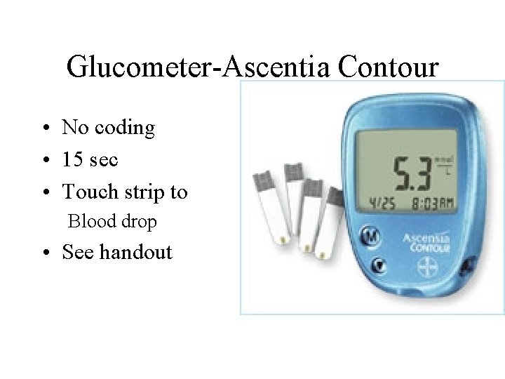 Advanced Paramedic Skills Blood Glucose Determination Glucometers How