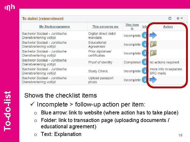 Student Self Service The elaborate use of Student