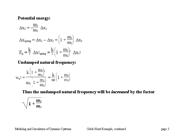 REVIEW NETWORK MODELING OF PHYSICAL SYSTEMS EXAMPLE VIBRATION