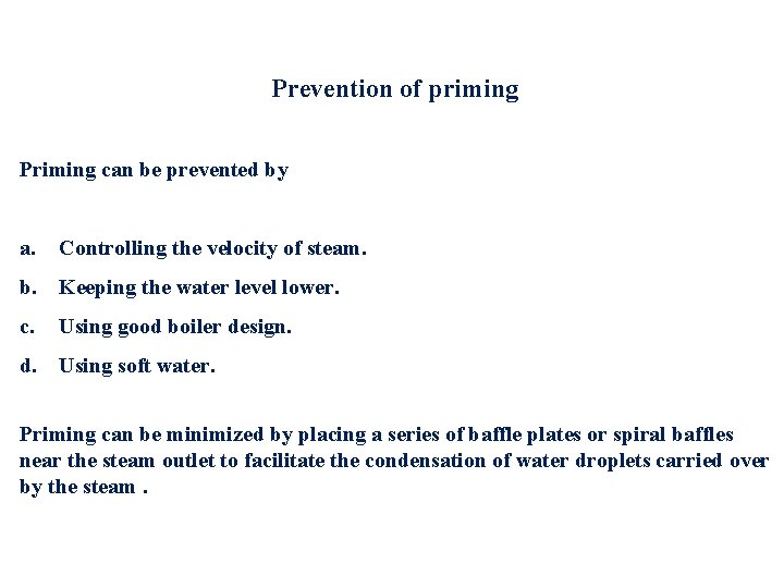 Unit II BOILER FEED WATER Introduction importance of
