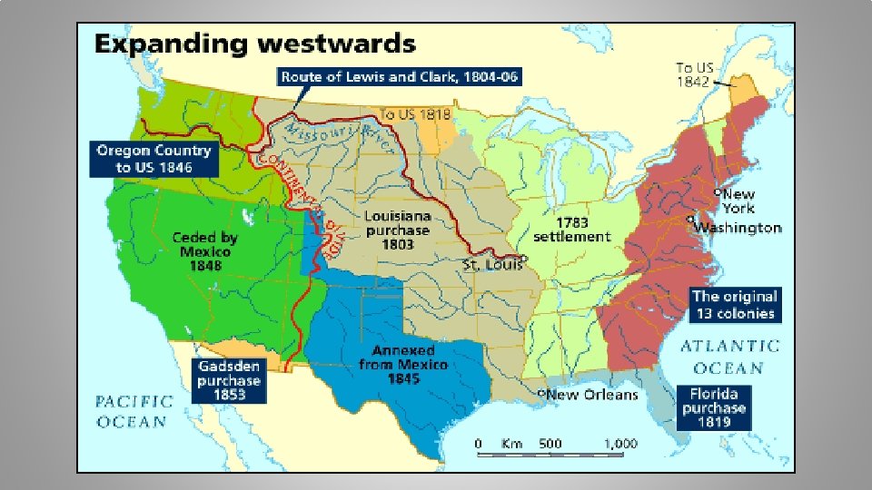 IMMIGRATION EXPANSION SECTIONALISM Period 4 1800 1848 IMMIGRATION