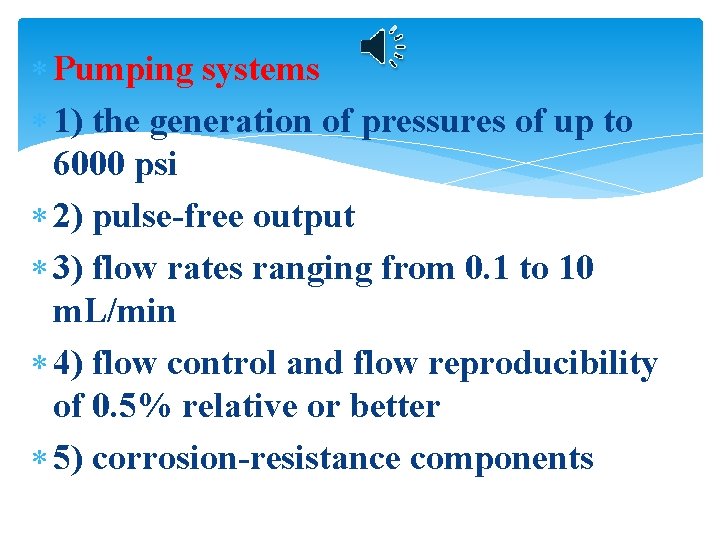 Instruments for liquid chromatography Mobilephase reservoirs and solvent