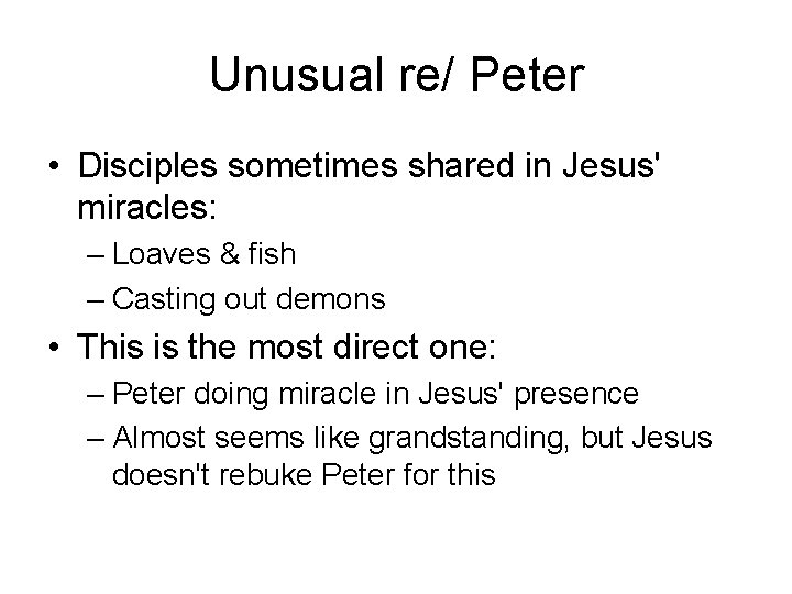 Walking on Water Robert C Newman Matthew 14