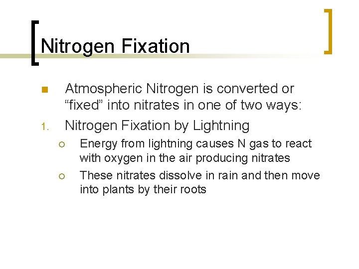 The Nitrogen Cycle Section 2 6 Page 66