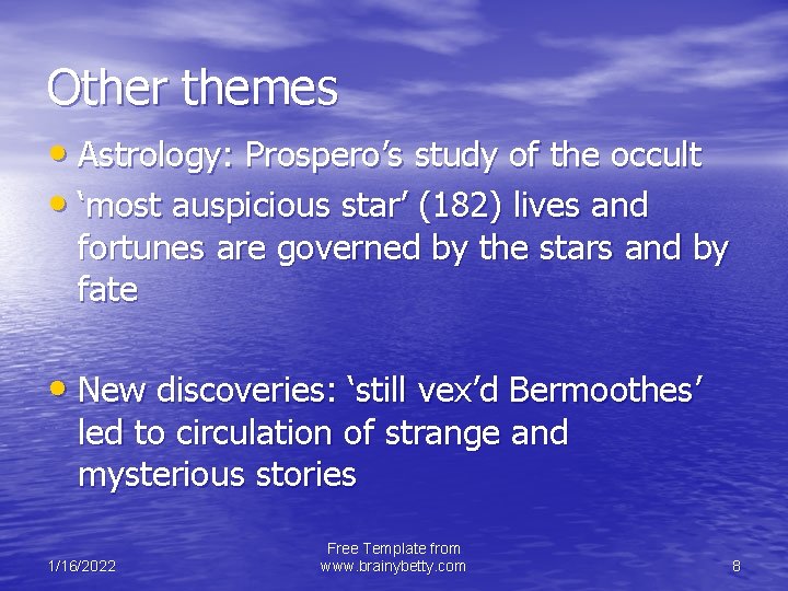 THE TEMPEST William Shakespeare Free Template from www