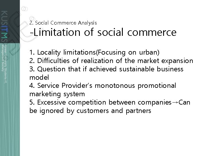 Social Commerce 2 Contents 1 Understanding Of Social