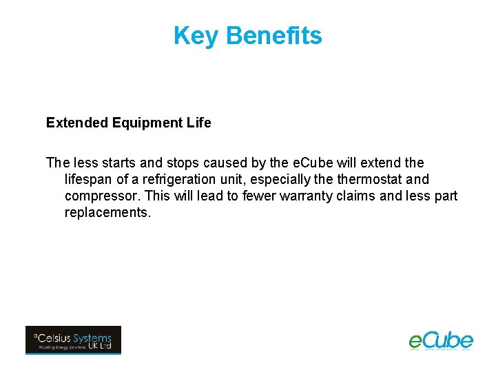 What is an e Cube A Product which