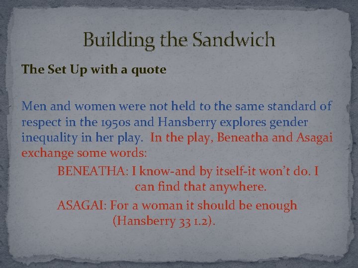 How to Make an Intext Citation Sandwich Information