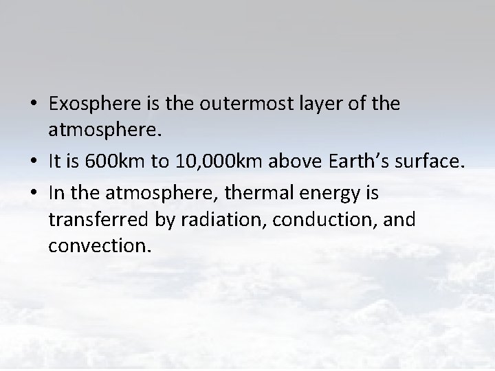 Atmosphere Section 1 Atmospheric Basics Section 2 Properties