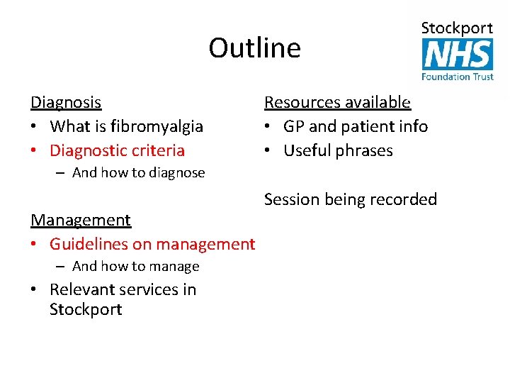 Managing fibromyalgia in Stockport Jayne Little Rheumatology Consultant