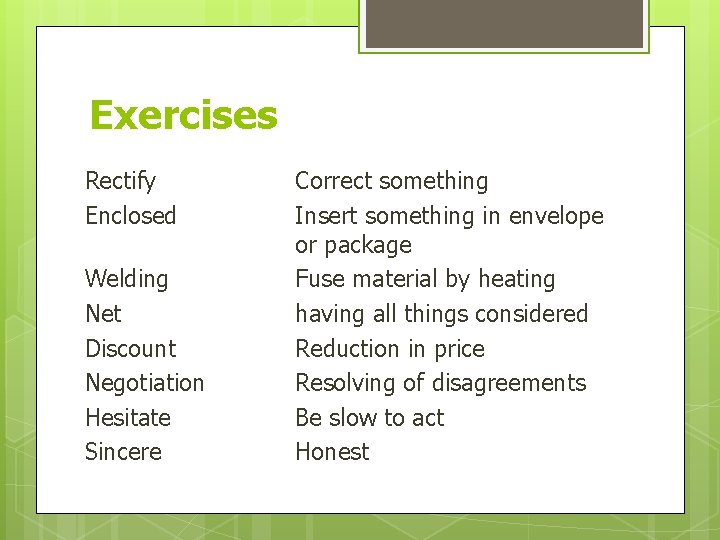 English for Computing Vocabulary Notes Week 6 Word