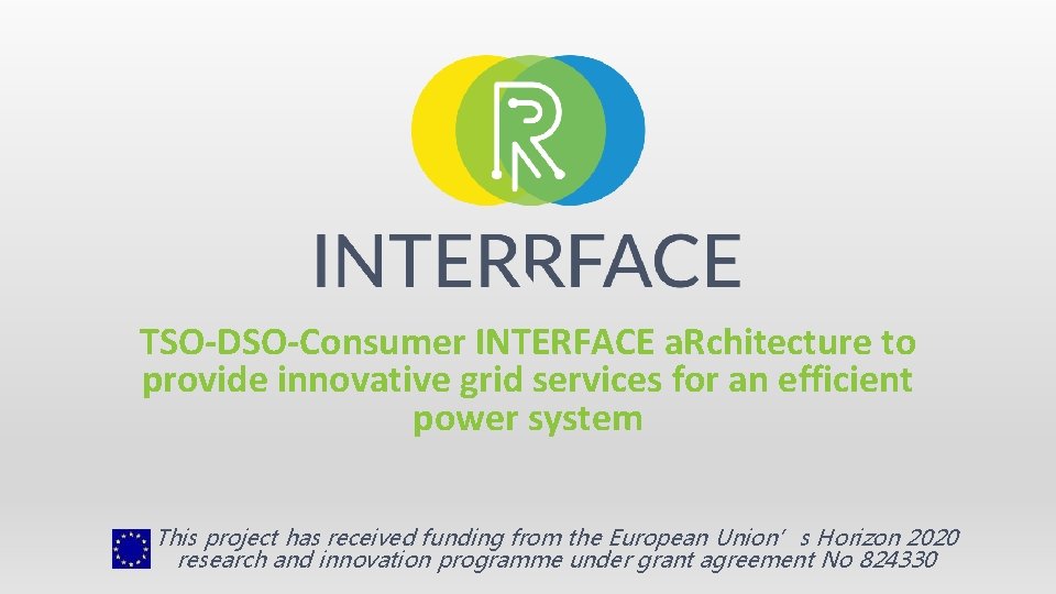 TSODSOConsumer INTERFACE a Rchitecture to provide innovative grid