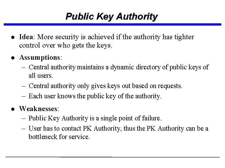 Public Key Distribution and X 509 Wade Trappe