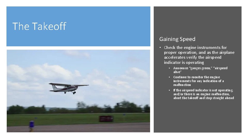 Normal and Crosswind Takeoffs Private Pilot Curriculum Stephen